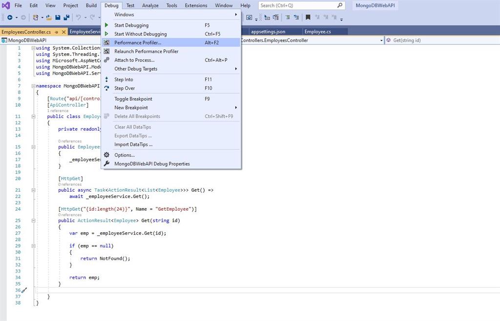 Performance Testing In Visual Studio 2019 Performance Testing In Visual Studio 2019